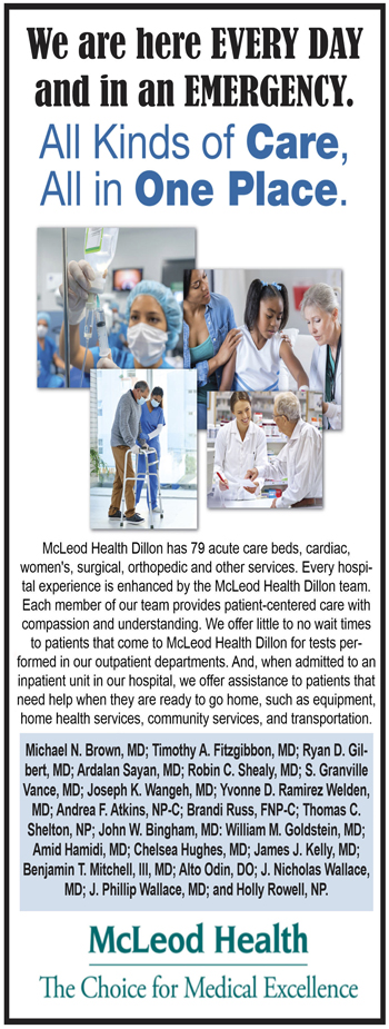 The Dillon County News, LLC - Page 3 of 24 - Connecting All of Dillon ...