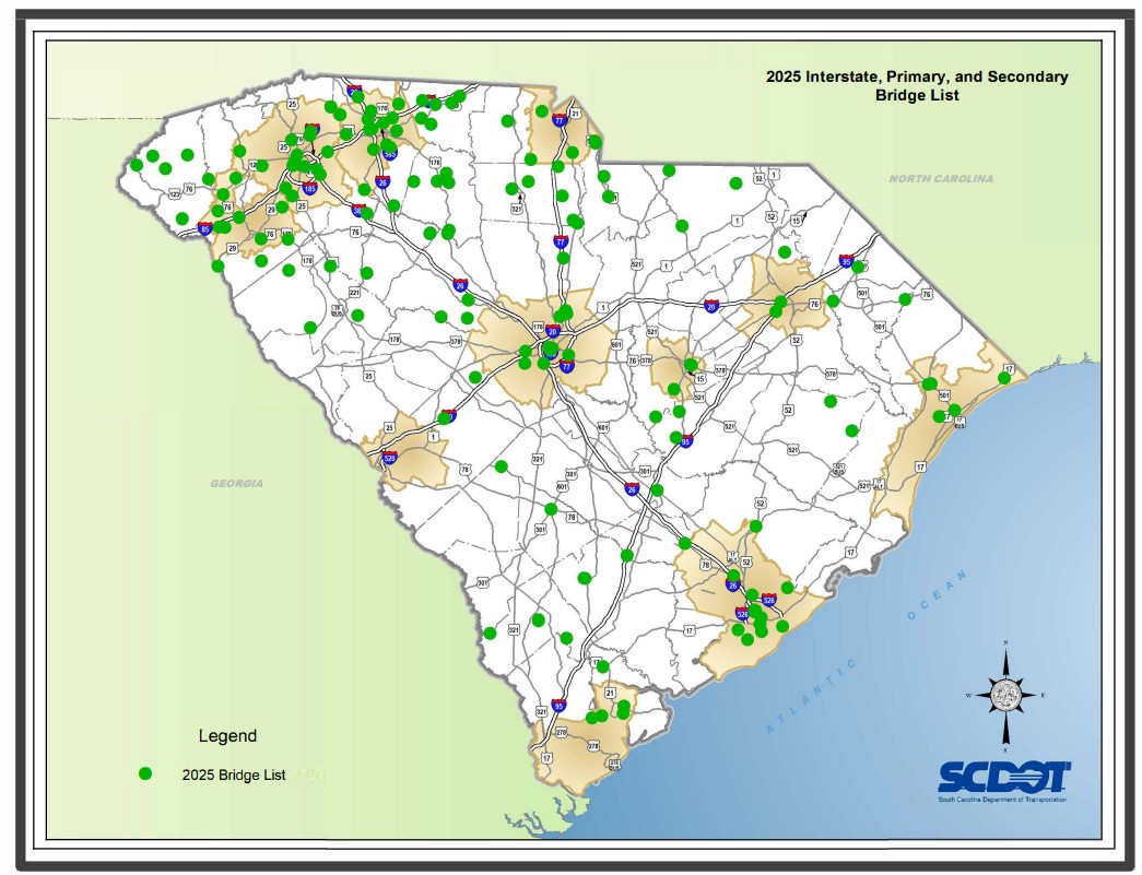 SCDOT Commission Approves Updates to Bridge Program with Additional ...